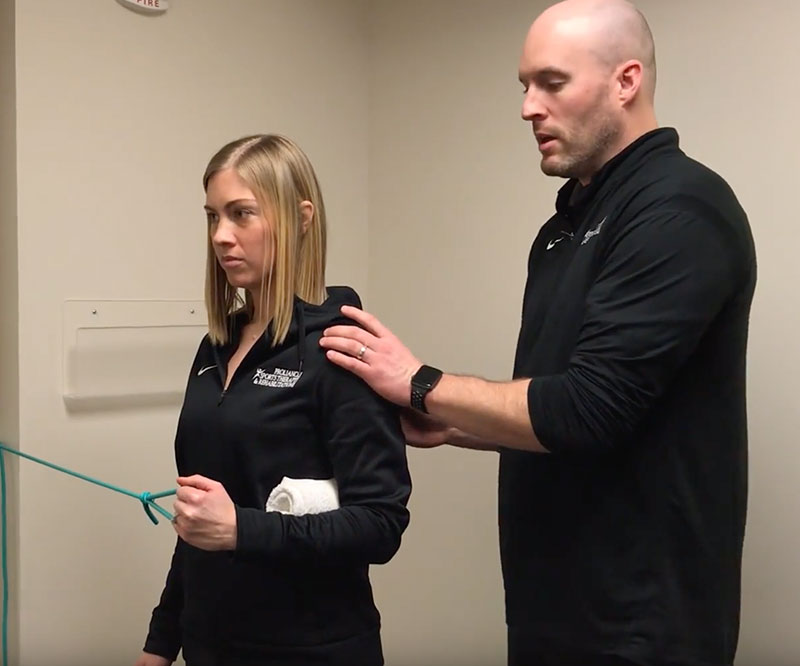 Rotator cuff exercise #2– Standing External Rotation - Proliance Sports ...